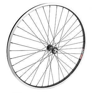 Wheel Master 27.5" Alloy Mountain Single Wall Wheels - 27.5In - Ft - 19 - B/O 3/8 - Blk MSW - Wei 519 - W/M Mt-5000-100 - Blk - Rim - 14G Bk - 36H - SGL - Sv