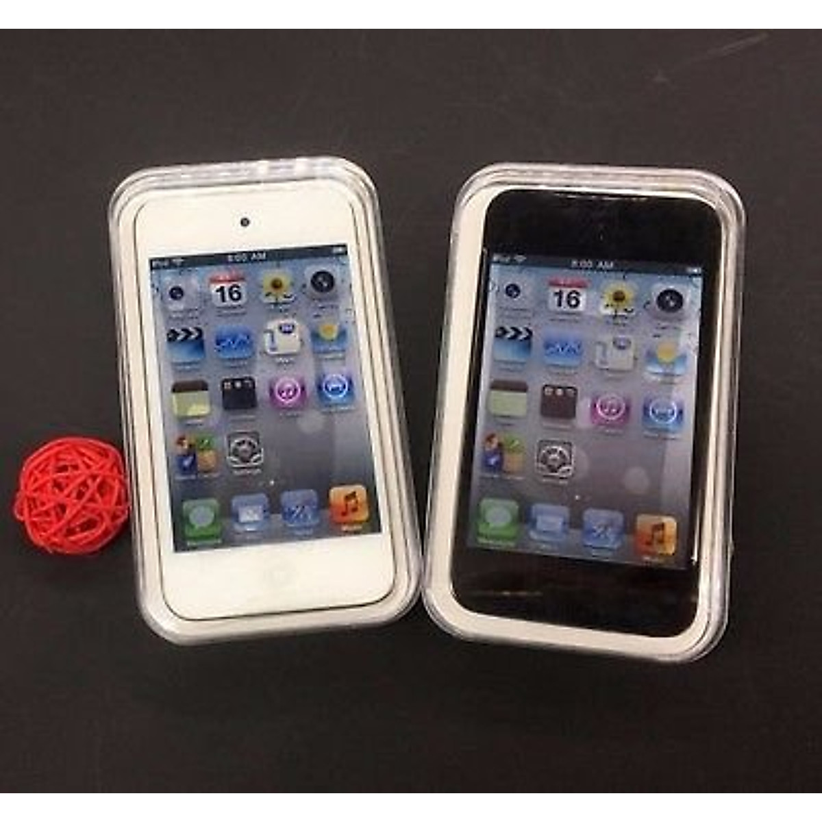 GDBEST for iPod Touch 8GB (4th Generation) with Box Packaging+Screen Protector (White8G)