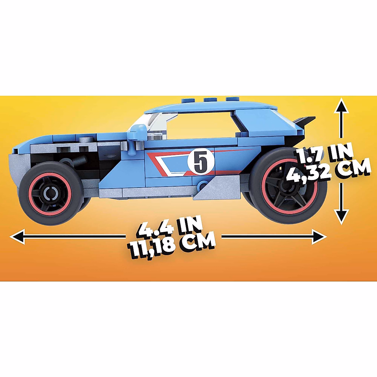 Hot Wheels Mega Construx Rip Rod Construction Set, Building Toys for Kids