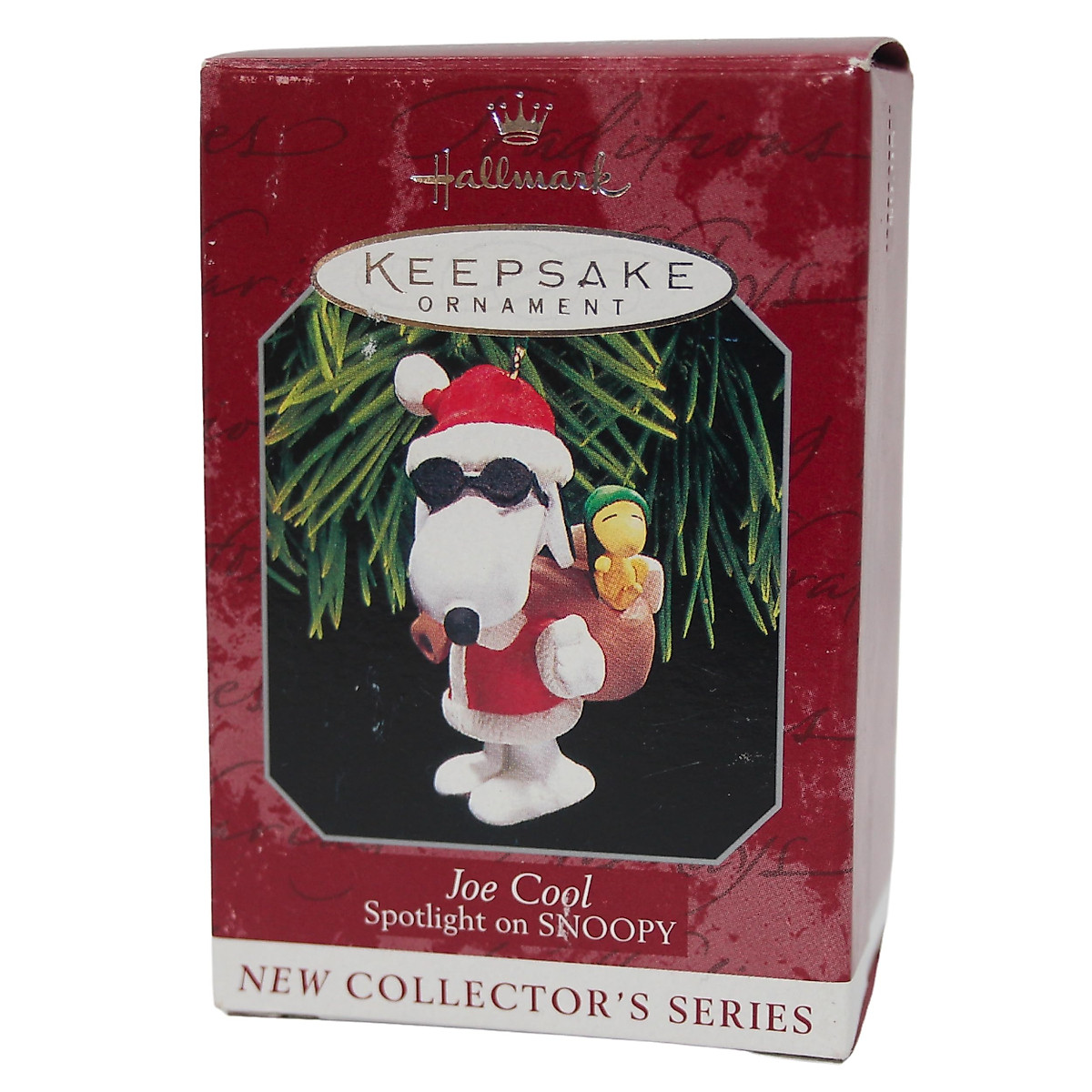 1998 Hallmark Keepsake Ornament Joe Cool Spotlight on Snoopy