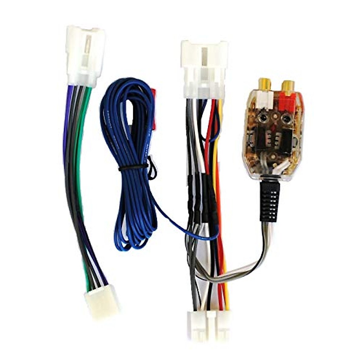 Factory Radio Amp Amplifier Interface Install Adapter Wiring Wire Harness Cable Compatible with Toyota Compatible with Scion Compatible with Subaru Vehicles - No Factory Premium Amp