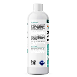 Wellnergy Pets Dental Care Water Additive for Dogs & Cats – No Brush Formula, Oral Hygiene & Fresh Breath, Reduce Plaque and Tartar. 16 FL OZ