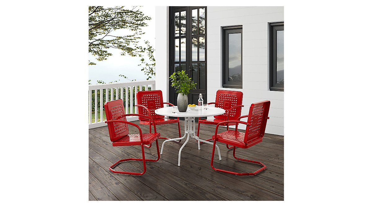 Crosley Furniture Bates 5-Piece Outdoor Dining Set