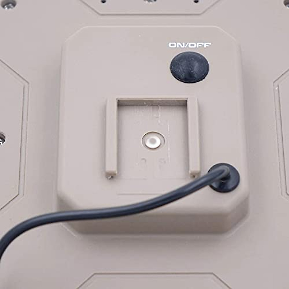 Mii-PWR Solar Pendant Lights, SWAN Solar Powered Shed Light for Garage and Storage Room, Warm White, 26ft (8m) Cable, Can Work in Daytime for Barn Gazebo Patio Porch Balcony Chicken Coop…