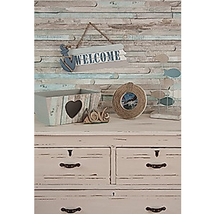 d-c-fix 346-0644-2PKA Decorative Self-Adhesive Film, Beach Wood 17" x 78" Roll, 2-Pack with Applicator