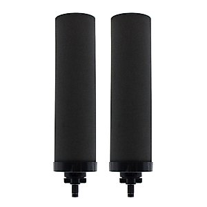 Renami Water Filter Replacement for BB9-2® Black Activated Carbon Filters, Compatible with Berkey® Travel, Large, Royal, Crown Series, Pack of 2