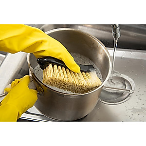 CFS Sparta Curved Back Hand Scrub Utility Brush with Polypropylene Bristles