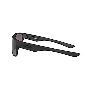 Oakley Men's OO9189 TwoFace Square Sunglasses, Steel/Prizm Grey, 60 mm