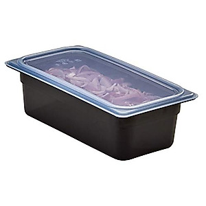 Cambro 34CW110 Food Pan 1/3 X 4" Camwear Black Case of 6