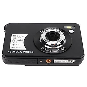 Digital Camera 2.7K 48MP HD Camera 2.7inch Screen 16x Digital Zoom Anti Shaking Face Recognition