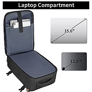 Travel Backpack for Men Women, Airline Approved Carry on Luggage Backpack with a Toiletry Bag, Travel Essentials, College Backpack Fits 15.6 Inch Laptop with a Anti-Theft Pocket, Gifts for Men Women