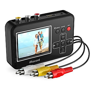 DIGITNOW Video to Digital Converter, VHS to Digital Converter to Capture Video from VCR's, VHS Tapes, Hi8, Camcorder, DVD, TV Box and Gaming Systems