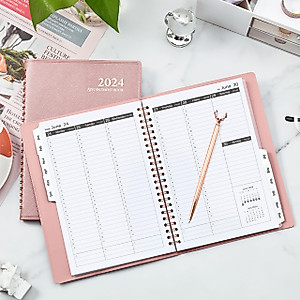 2023 Appointment Book - 2023 Weekly Appointment Book & Planner - 2023 Daily Hourly Planner 8.4" x 6.3", Mar 2023- Dec 2023, 30-Minute Interval, Soft Leather Cover, Improving Your Time Management Skill