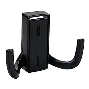 Wall Mounted Coat Hooks 4 Pcs Heavy Duty Black Hardware Robe Hooks Decorative for Single Hanging Coats Towel Cubicle Classroom Kitchen Bath Backpack Hat Hook.(4, Black)