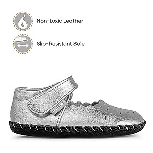 pediped Katelyn Originals Mary Jane (Infant/Toddler),Pearl Pink,Medium (12-18 Months)