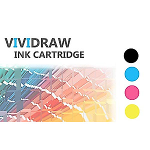 VIVIDRAW Compatible Ink Cartridges Replacement for Brother LC203 LC203XL LC201 LC201XL Works with Brother MFC-J460DW J480DW J485DW J680DW J880DW J885DW MFC-J4320DW J4420DW J4620DW J5620DW (10-Pack)