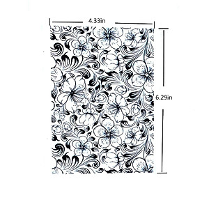 Hibiscus Flowers Background Clear Stamps Transparent Silicone Stamp Album Cards Rubber Stamp for Card Making Decoration and DIY Scrapbooking