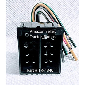 Semi Truck Stereo Wiring Harness Radio CD Player in Dash Freightliner Plug Play International Peterbilt Volvo Freightliner Sterling Mack Kenworth