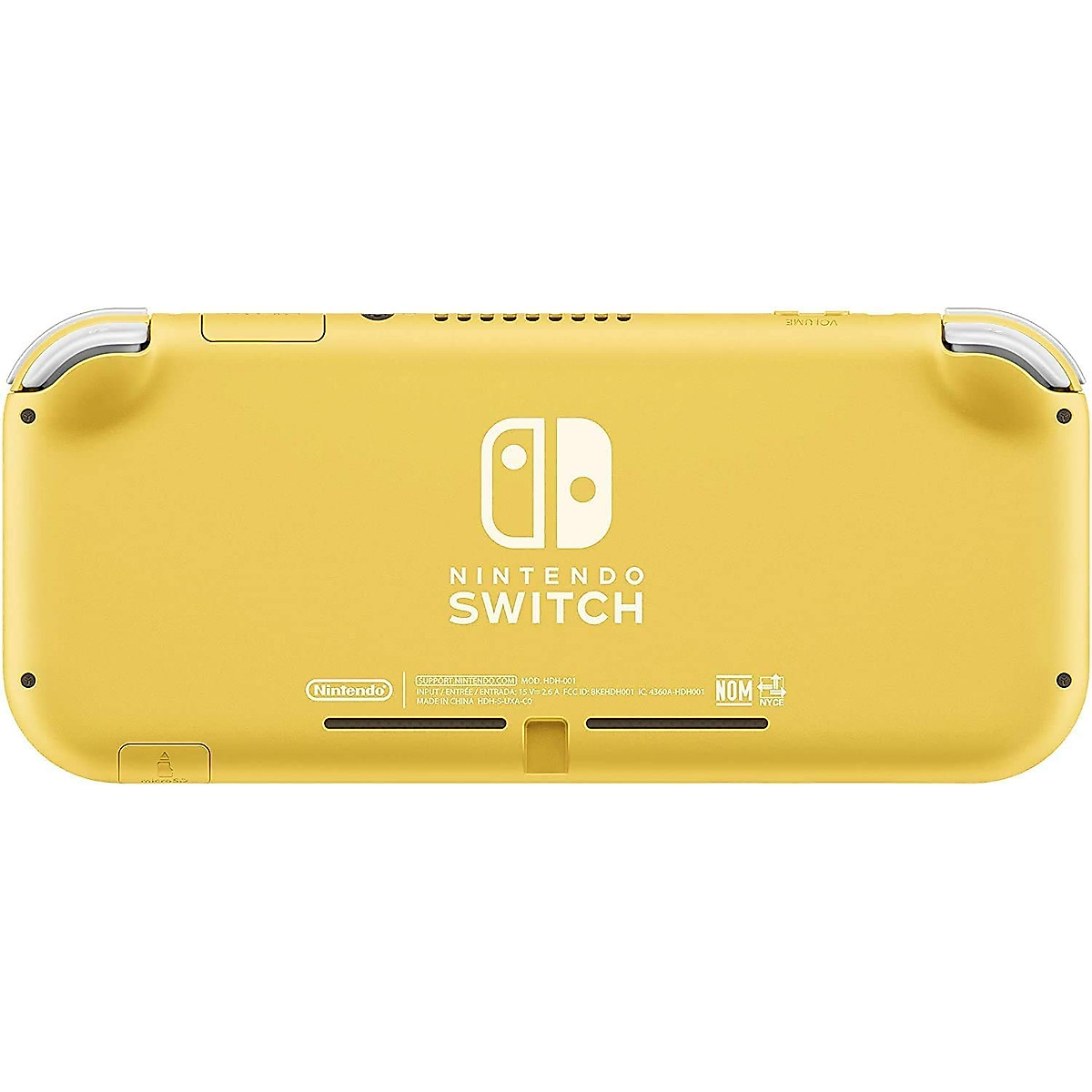 Newest Nintendo Switch Lite Game Console, 5.5 inch LCD Touchscreen, Built-in Plus Control Pad, Speakers, 3.5mm Audio Jack, Speakers, with CUE 128GB MicroSD & 3-in-1 Case (Yellow)