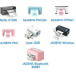 T Power 24V Charger for Rollo Label Printer Model: X1038 Munbyn P941 Pac090M Itpp941, Netum Nt-8006, Jadens Bluetooth 468Bt Label Printer Thermal Power Supply