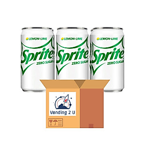Sprite Zero Sugar, 7.5oz Mini Cans, 18 Units
