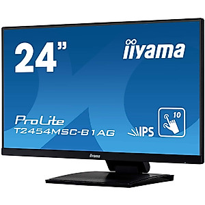 iiyama Prolite T2454MSC-B1AG 23.8" 1920 x 1080pixels Multi-Touch Multi-User Black Touch Screen moni