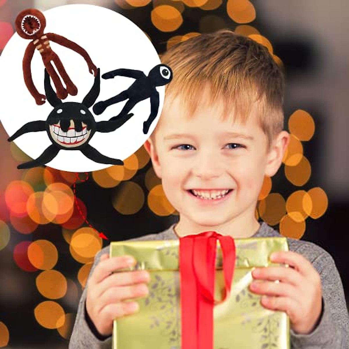 IVCSATB Doors Plush Toys, Monster Horror Game Plush, Stuffed Animals, Gifts for Game Fans Children and Adults, Christmas Birthday Party Gift, Seek Figure Screech (Door-5)