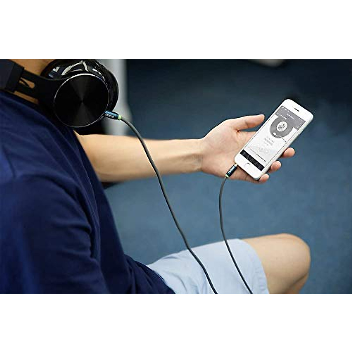 iXCC 4 Feet Male to Male 3.5mm Universal Aux Audio Stereo Cable Cord for Car and All 3.5mm-Enabled Devices, Apple, Samsung, Android, Windows and MP3 Player