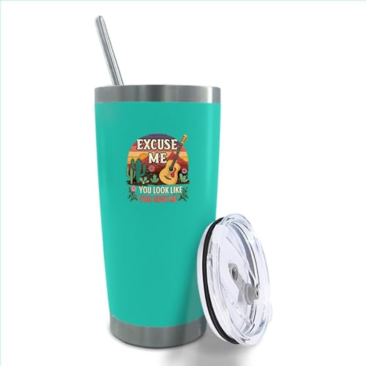 liabiliies You Look Like You Love Me Tumbler Coffee Tumblers 20 oz Tumbler with Lid and Straw Insulated Tumblers Stainless Steel Tumbler Funny Gifts