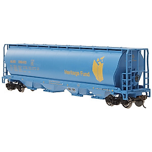 Bachmann Trains - Canadian 4 Bay Cylindrical Grain Hopper - Heritage Fund - HO Scale