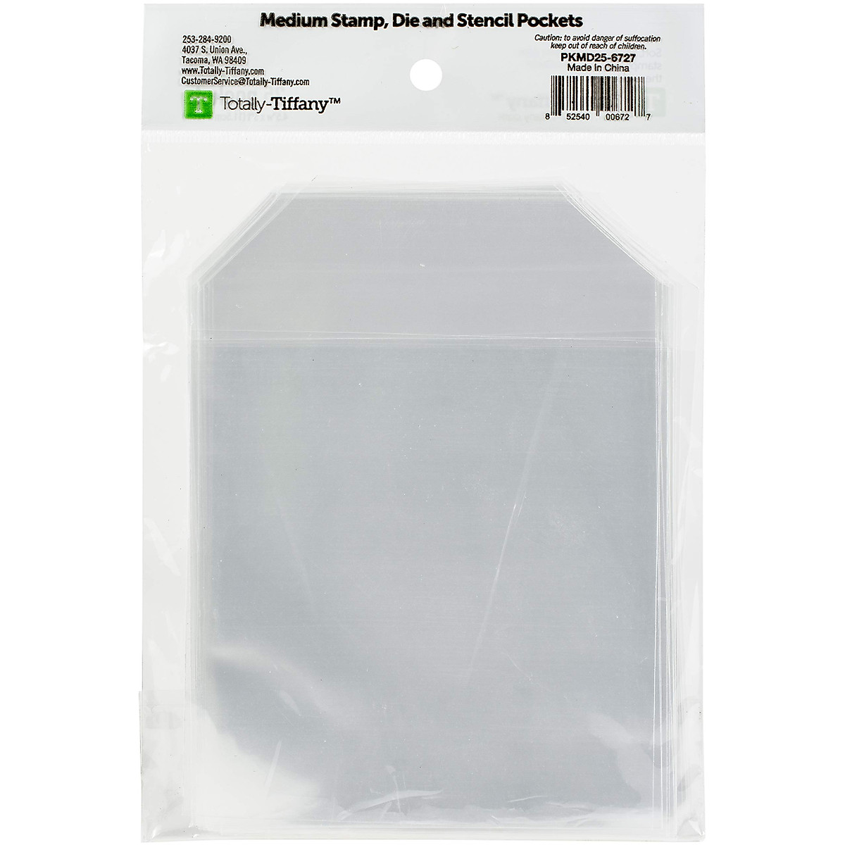 Die and Stamp Pockets for Scrapbook Supplies by Totally-Tiffany - Desk Maid Medium