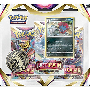 Pokemon TCG: Lost Origin Weavile 3PK Blister