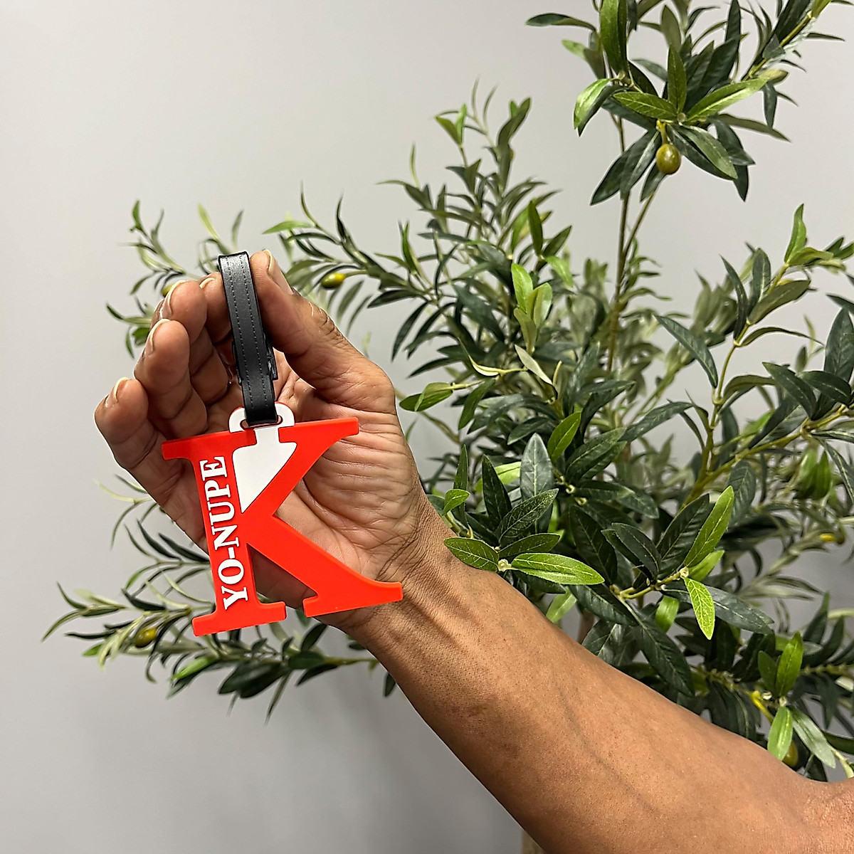 Desert Cactus Kappa Alpha Psi Luggage Tag PVC Yo-Nupe KAP Divine 9 Officially Licensed