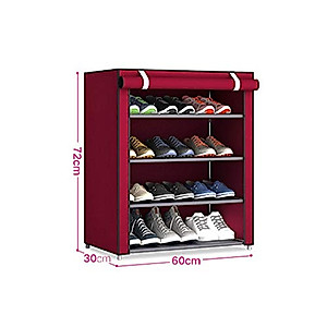 N/A Dustproof Non Woven Fabric Shoes Rack Shoe Shelf Home Storage Bedroom Dormitory Hallway Cabinet Organizer Holderr