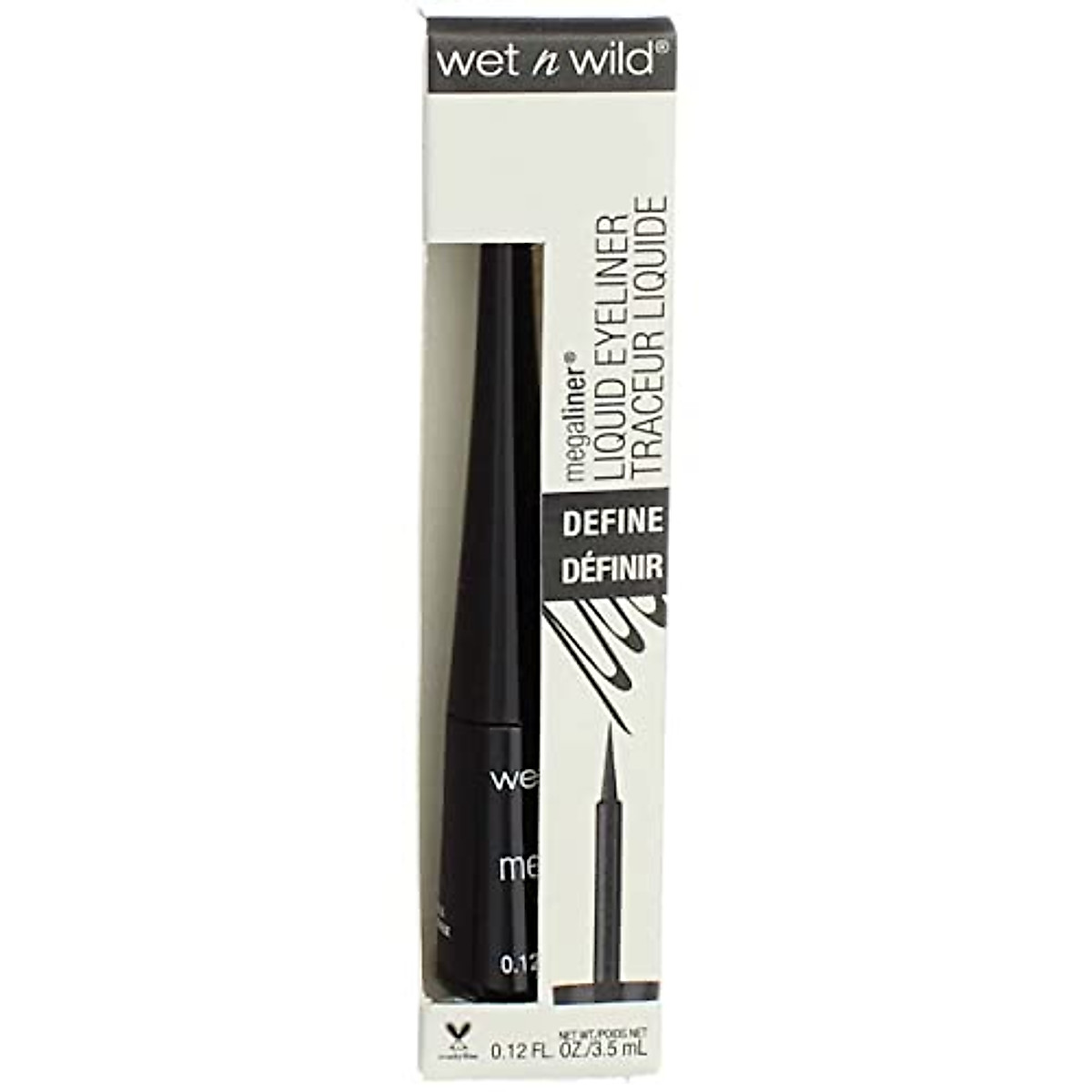 Wnw Eyeliner Mega Liq-Blk Size .118z Wnw Eyeliner Mega Liq-Black