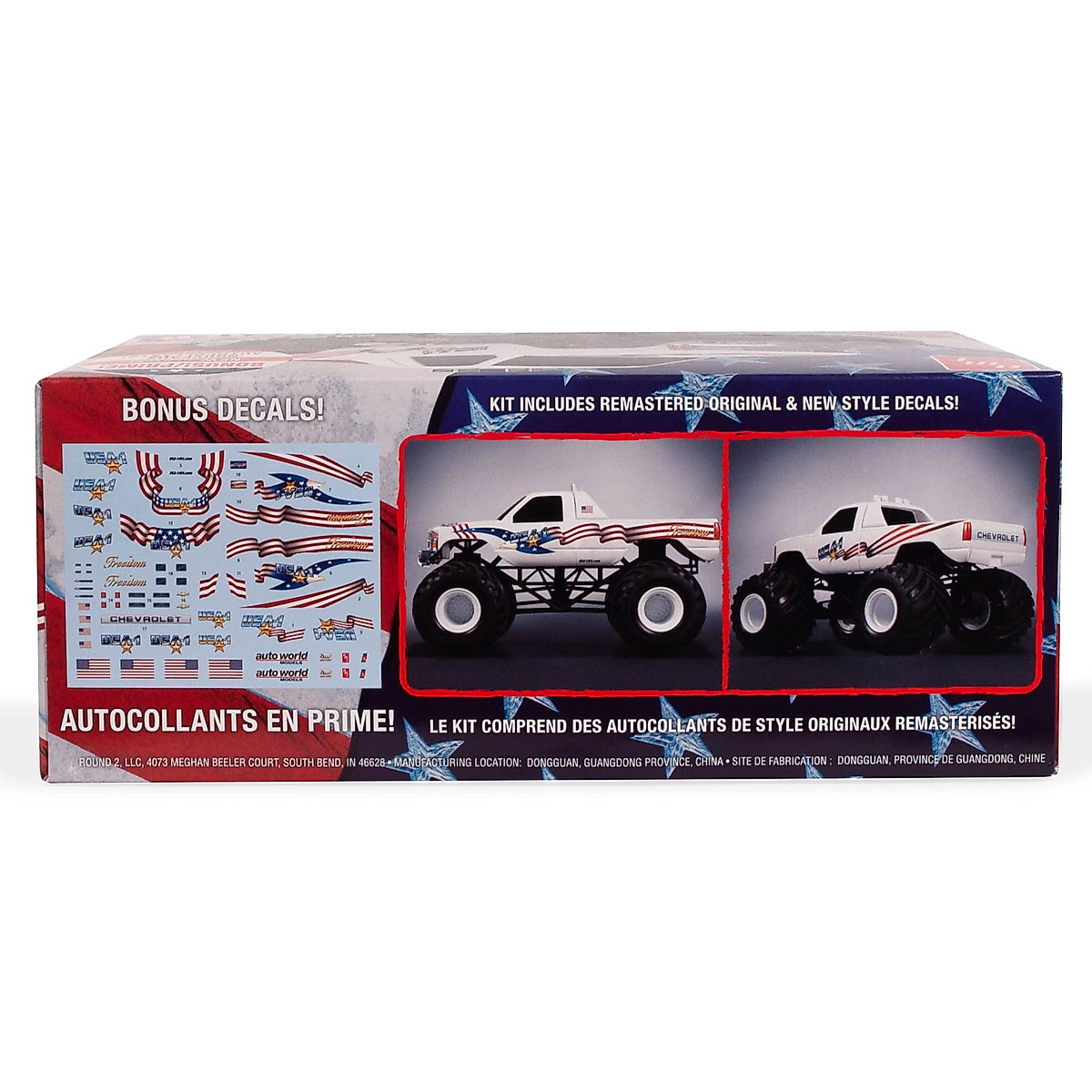 AMT USA-1 Monster Truck 2T 1:32 Scale Model Kit