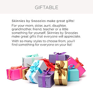 Snoozies Women's Slipper Socks | Cozy House Shoes | Comfy Slip Ons | Fun Slippers | Skinnies Lightweight - Polka Dot Mushroom (XLarge)