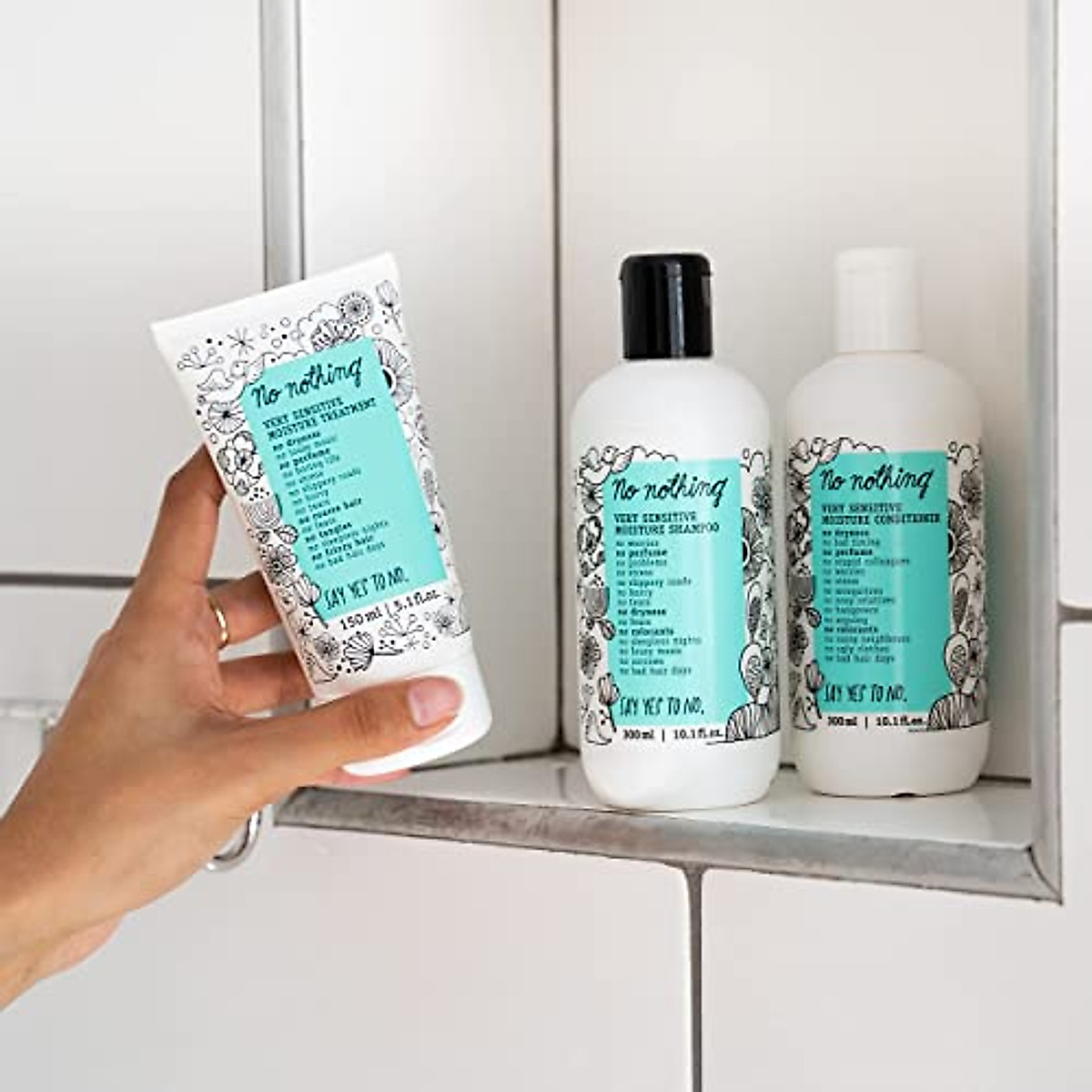 No nothing Very Sensitive - Moisture Conditioner - 100% Vegan, Hypoallergenic, Fragrance Free, Paraben Free – 10.15 oz (Moisture Conditioner)