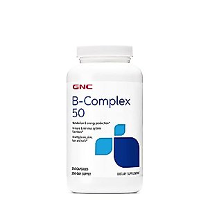 GNC B-Complex 50 - 250 Capsules