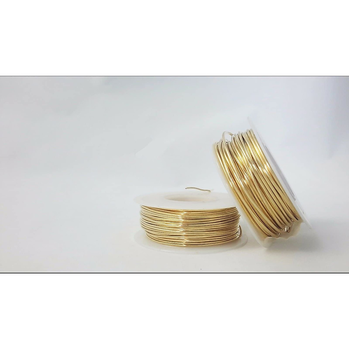 18 Gauge, Jeweler's Brass Wire, Red Brass, Round Dead Soft CDA #230 Alloy Jewelry Grade - 4oz (54FT) by CRAFT WIRE