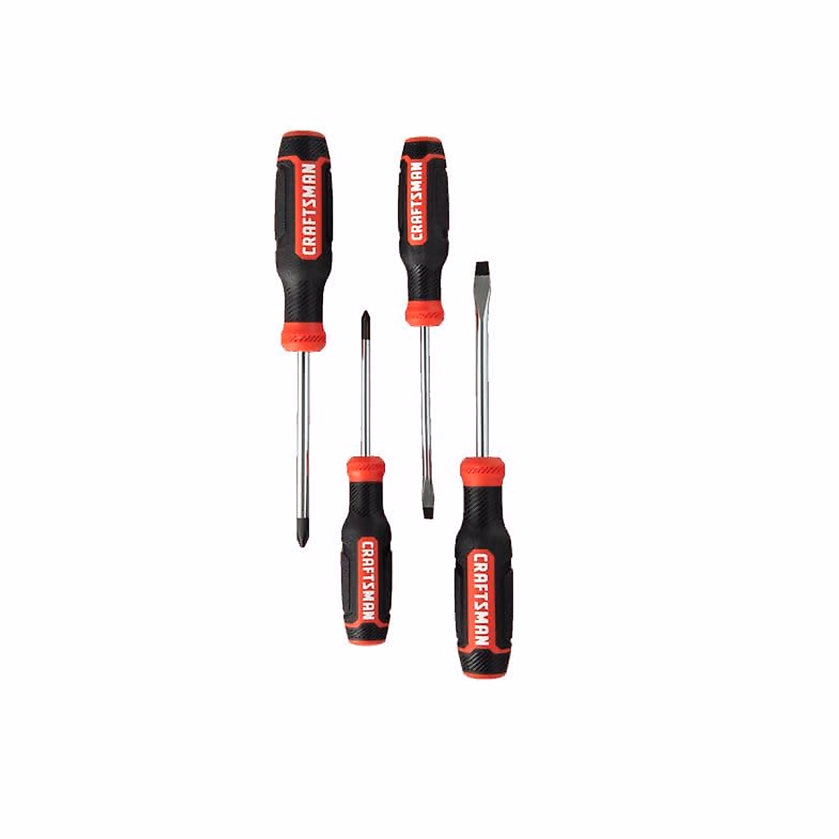 CRAFTSMAN Bi-Material Screwdriver Set (4 pc) (CMHT65076)