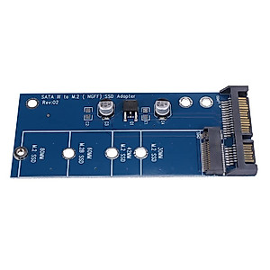 Davitu Stepper Motor - M.2 SSD to 2.5-Inch SATA 3 Adapter Card for 30/42/60/80mm M.2 SSD Solid State Drive Converter 2280 2242 Adapter Card