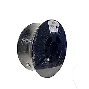 Basics 3D Professional 3D Printer Filament, Black, PLA Bioplastic Composite, 1.75mm, 1.0 Kg, Filament Compatible with Prusa, Creality, FlashForge and Most FDM Printers, Made in USA