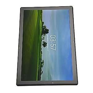 Tablet PC, 2MP Front Camera Dual SIM Dual Standby 10.1 Inch Tablet 6GB RAM 64GB ROM for Android10 for Learning for Work (Black)