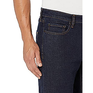 Amazon Essentials Men's Slim-Fit Comfort Stretch Jeans - Dark Blue, 30W x 28L (Previously Goodthreads)
