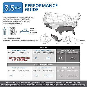 BLACK+DECKER 3.5kW / 120-V 0.5 GPM Point Of Use Tankless Electric Water Heater with Pressure Relief Device Single Sink Water Heater