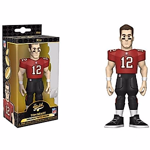 Tom Brady (Buccaneers & Patriots) Funko Gold & Chase 5" NFL Combo (2)