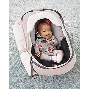 Skip Hop Winter Car Seat Cover, Stroll & Go, Pink Heather