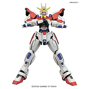 Bandai Hobby - Gundam Build Fighters Try - #18 Build Burning Gundam, Bandai HGBF 1/144 Model Kit