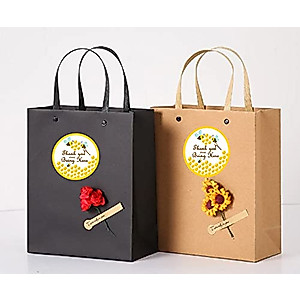 Top label Thank You for Being Here Honey Label,Bumble Bee Baby Shower Favor Stickers,2 Inch 160 Pcs Per Pack
